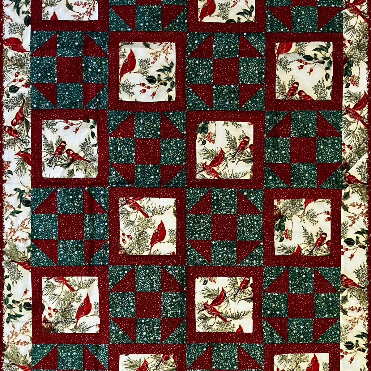 Heartland Cardinals Christmas Quilt Kit – Quilter's Cottage